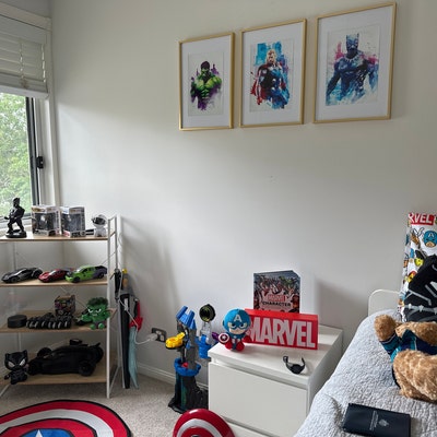 Set of 8 Princess Prints, Fairy Tale Castle, Girl Room Decor, Baby Girl ...