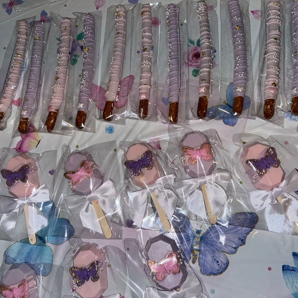 Butterfly Treat Bundle - Butterfly Cakesicles , Oreos, Rice Krispy ...