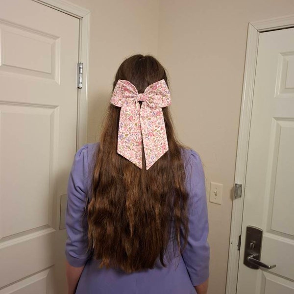 Daisy Hair Bows, Women Hair Bows, Spring Hair Bows, Coquette Hair Bows ...