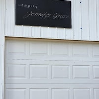 CORTEN (rusted) Steel LED Backlit Sign, Backlit, Business Sign-plaque ...