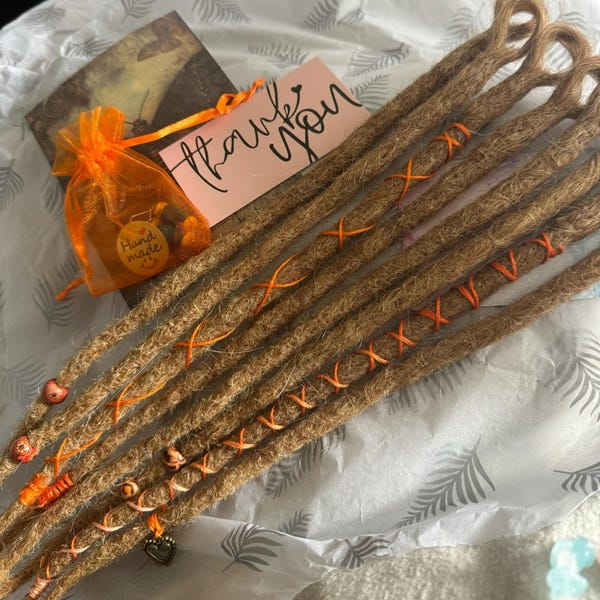 X10 Ombre Body Wave 100% Human Hair Dreadlock Extensions 21 Inches - Etsy