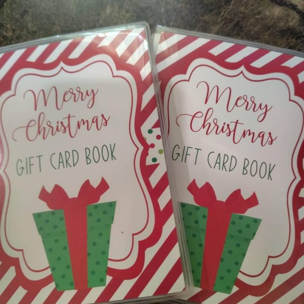 Graduation Gift Card Book, 4x6 Graduation Gift Card Holder, Birthday ...