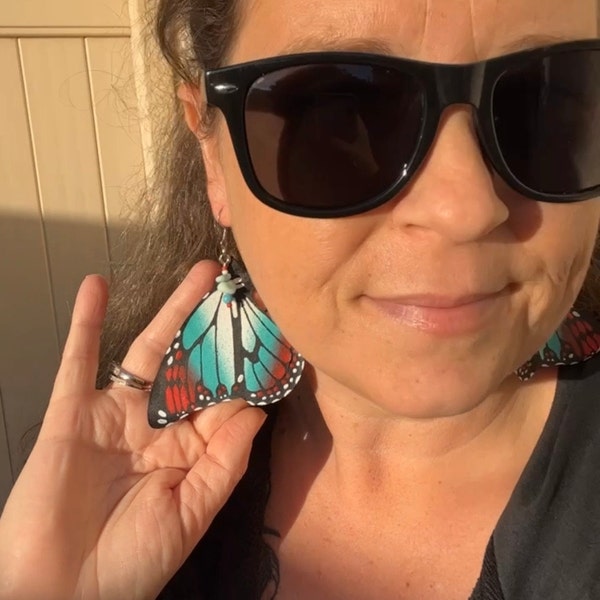 The Astral Wings - Handmade, Hand Painted Swallowtail Butterfly - Etsy