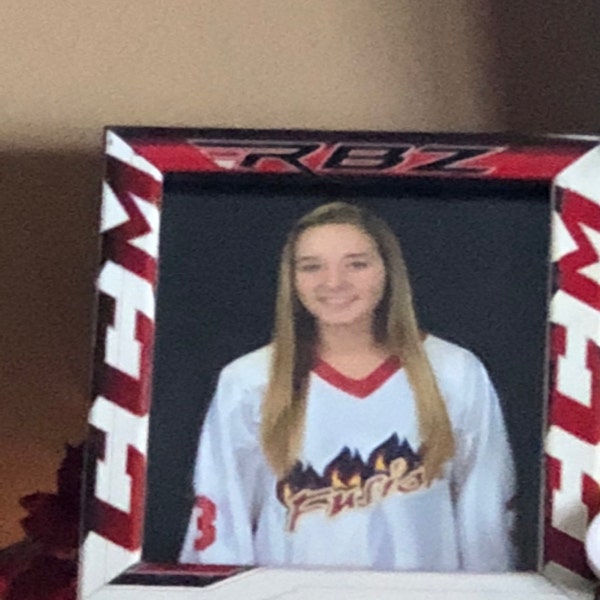 Set of 4 Hockey Puck Frames-free SHIPPING in US - Etsy