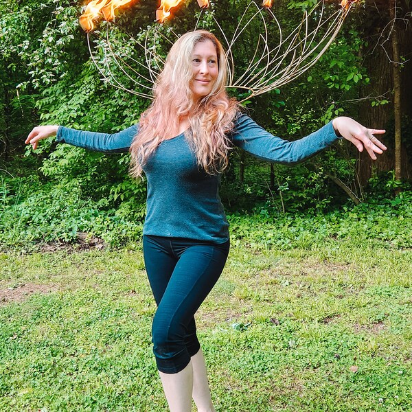 Fire Headdress leaf - Etsy