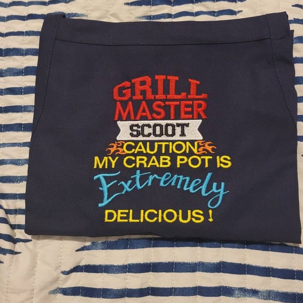 Big and Tall BIG DADDY Apron/ Aprons for Men / Girll Master / Big Size ...
