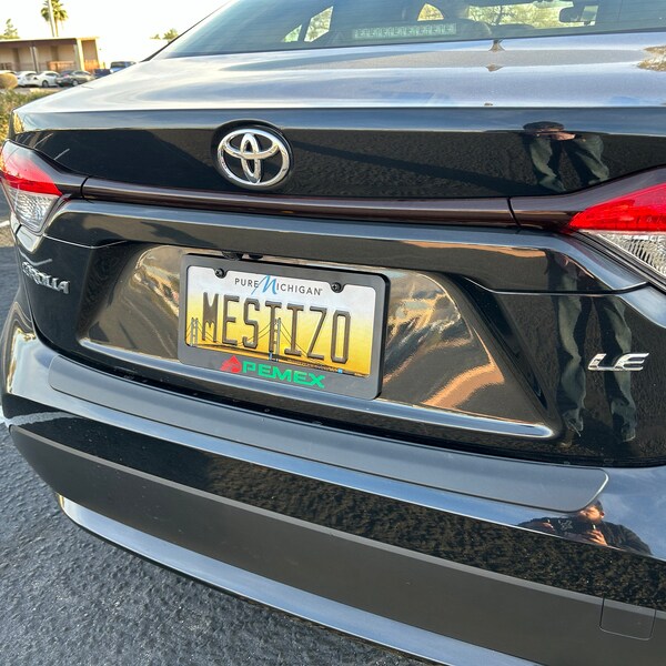 LARUSSO AUTO GROUP Cobra Kai Plastic License Plate Frame Holder Vinyl ...