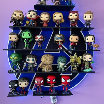 Captain America Shield Funko Pop Shelves Marvel Display Captain America ...