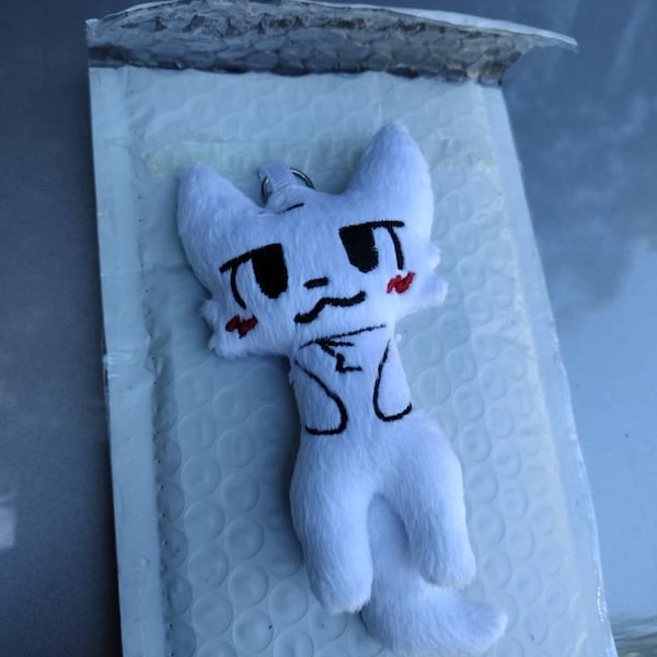 Maxwell Cat Keychain Plush - Etsy