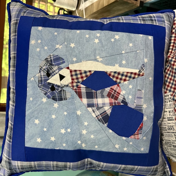 Beagle-Quilt-Blockmuster, PDF-Sofort-Download, Patchwork-Muster, modernes Quilt-Muster - Etsy.de