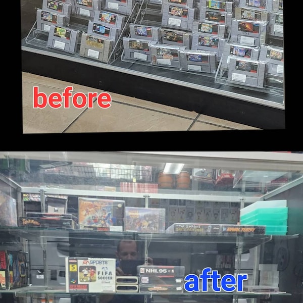 40-pack of Retro Game Stands (displays 240 Games!) - Etsy