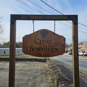 Large Metal Signs Custom Metal Signs Large Metal Signs Business Signs ...