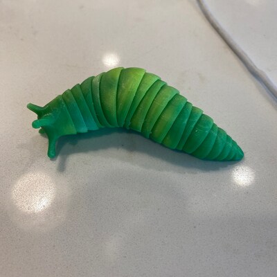 Green Color Changing Slug Color Changing 3D Printed Slug - Etsy