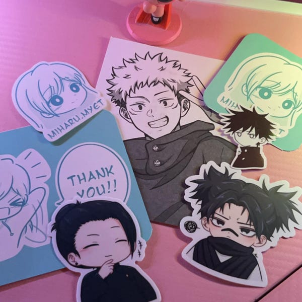 Cute G.eto Vinyl Sticker | Waterproof, Fadeproof, Scratch Resistant ...