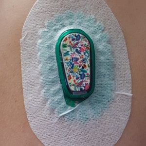 Flexible Dexcom G6 Cover Holds and Protects Sensor and Patch Over Patch ...
