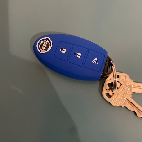 Keyless Entry Key Fob Rubber Cover for Nissan Remote Kicks Murano Titan ...