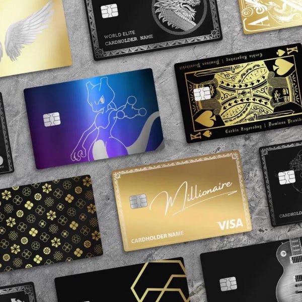 DIY Custom Signature Metal Credit Card - Etsy