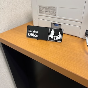 Personalized Door Sign From Tv Show the Office Your Names Office 3D ...