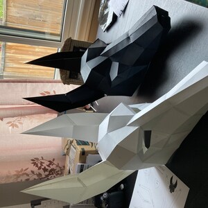 Anubis Mask / Jackal Mask DIY Paper Mask Printable - Etsy