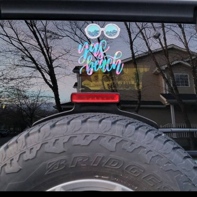 Shell Yeah Beaches Vinyl Decal, Shell Yeah Mermaid Sticker, Beach ...