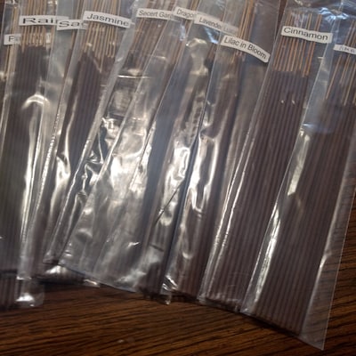 100 Incense Sticks Variety Package Choose 10 Different Scents Hand ...