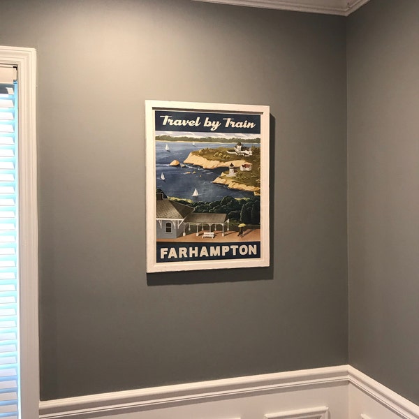 Farhampton Retro Vintage Travel Poster | How I Met Your Mother | HIMYM ...