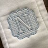 Embossed Machine Embroidery Monogram Alphabet 3 Size - Etsy