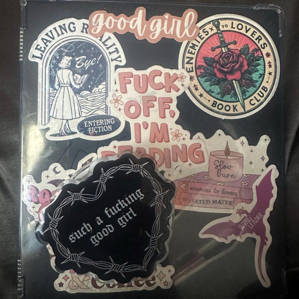 Such a Good Girl Sticker | Bookish Gift | Dark Romance Reader | Kindle ...