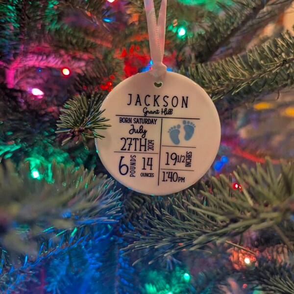 Personalized Thanksgiving Ornament Family Thanksgiving Keepsake Custom ...