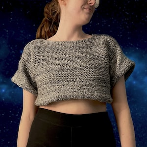 The Lost Tank Knitting Pattern Summer Top Knit Rib Tank Top Knit ...