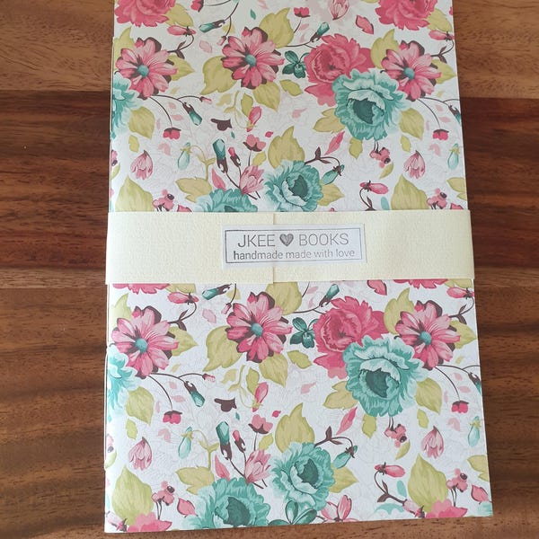Pocket Diary Birds Feathers Handbound Notebook A6 Diary Notebook Gift ...