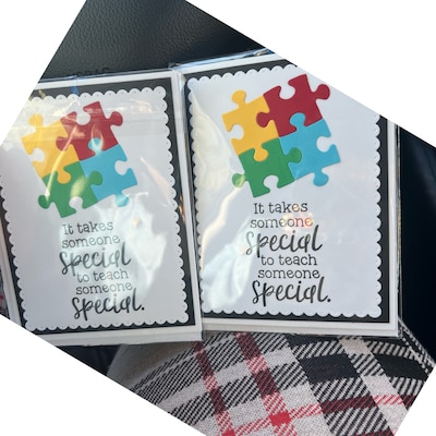 Teacher Appreciation-thank You Card-special Ed Thank You-teacher ...