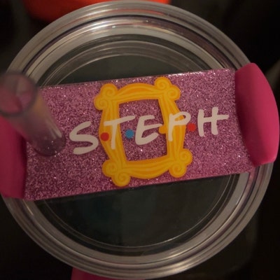 Friends Stanley Name Plate, Friends Theme Name Tag, Personalization ...