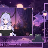 Discord Banner | Starry Night Moon Theme | Cute Cozy Aesthetic | Custom ...