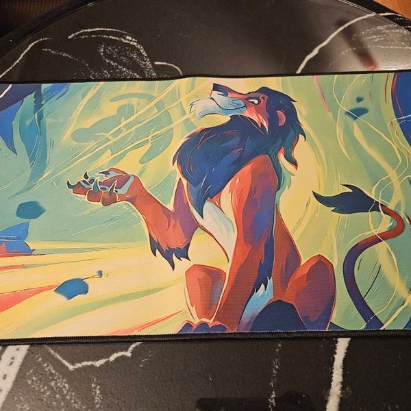 TCG Play Mats - Lorcana - Heihei Persistent Presence - Multiple Sizes ...