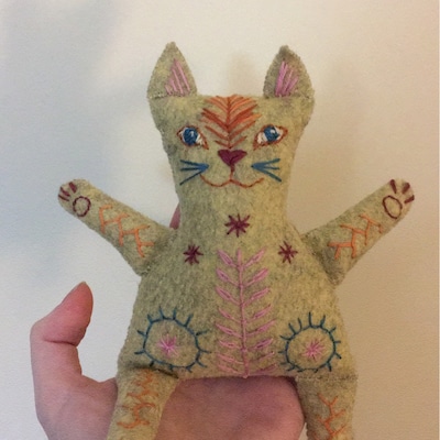 Cat Family Toy Making Kit - Etsy