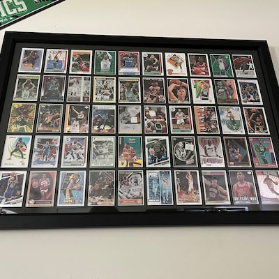 50 Trading Card Frame Card Display Frame Custom Card Frame Card Frame ...