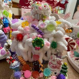 Fake Ribbon Candy Fake Candy Faux Ribbon Candy Candy Tiered Tray Decor ...