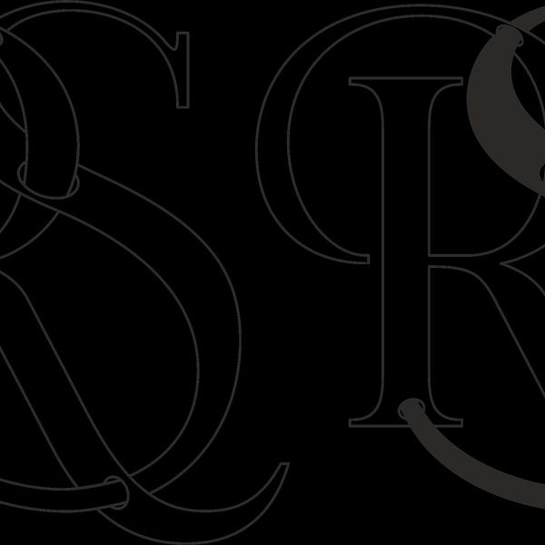 Wedding Letter Monogram, Wedding Monogram, Two Letters Monogram, Two ...