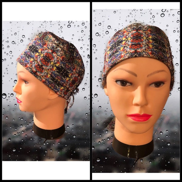 Scrub Cap Sewing Pattern PDF, Unisex Size, DIY Surgical Scrub Hat With ...