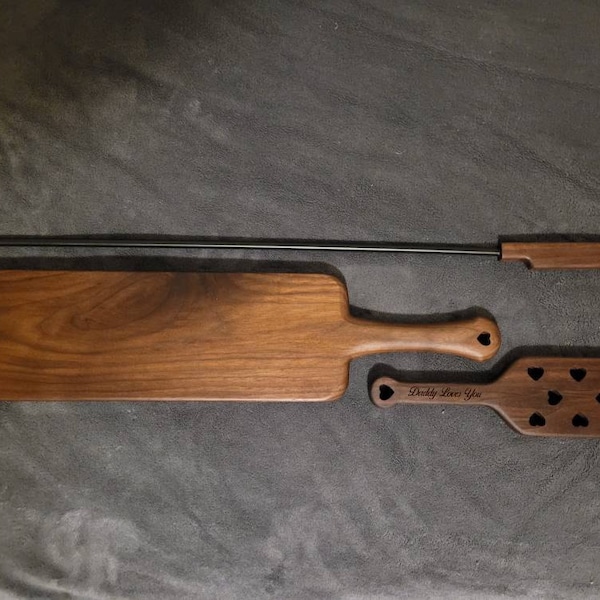 Wood Spanking Paddle Attitude Adjustment With Instructions - Etsy