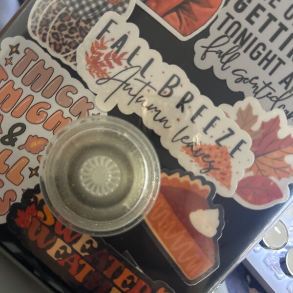 Fall Sticker Bundle Fall is Here Fall Sticker Pack Holographic Autumn Pumpkin Season Fall Vibes ...