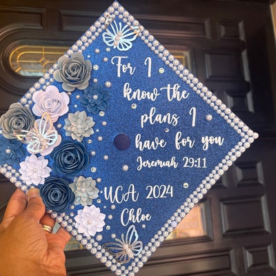 Custom Graduation Cap, Mexican Flag Cap, Mexico Grad Cap, First Gen ...