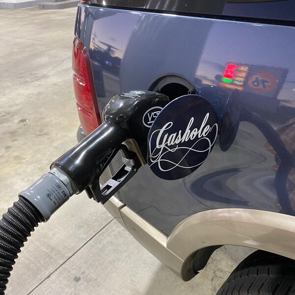 Gashole Vinyl Sticker Decal - Etsy