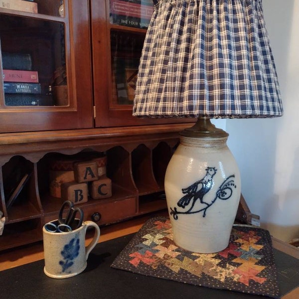 Primitive Lamp Shade Cover, Large - Etsy