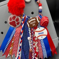 Football Key Chains / Bag Tags / Football Team Gifts - Etsy
