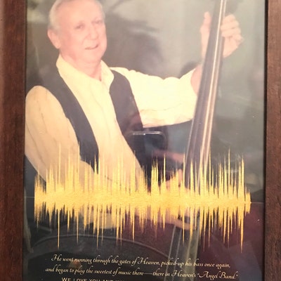 Voice Recording Memorial Gift Loss of Mother Gift Voicemail Soundwave ...