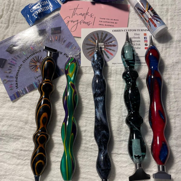 Diamond Painting Pen Hailstone Angel Wings Glitter Handmade Custom ...