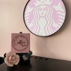 Pink Coffee Sign, Pink Self Serve Coffee Bar Sign, Pink Coffee Station ...