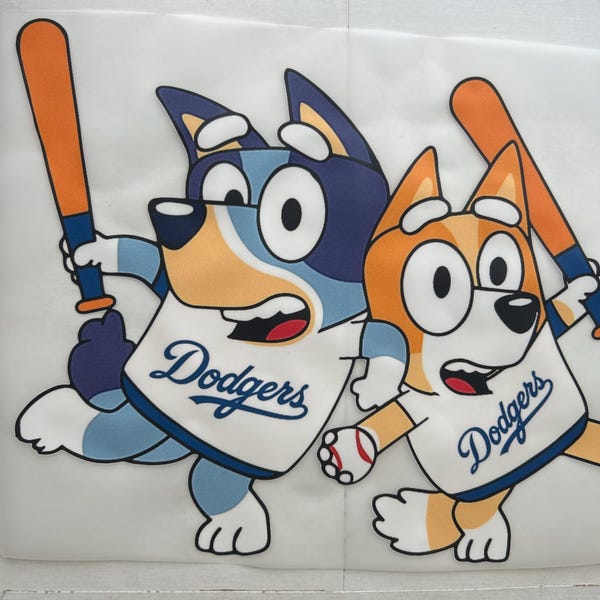 Dtf Ready to Press Bluey Deadpool and Wolverine Direct to Film Transfer ...